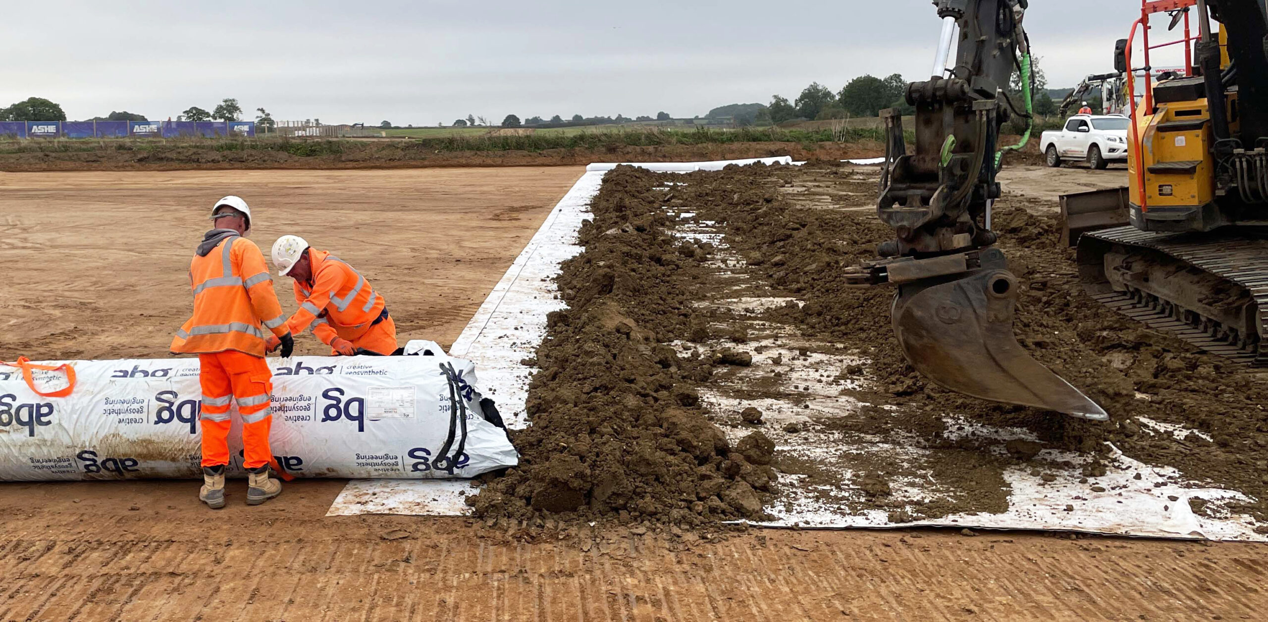Highways Embankment Drainage Fildrain Melton Mowbray Distributor Road ...