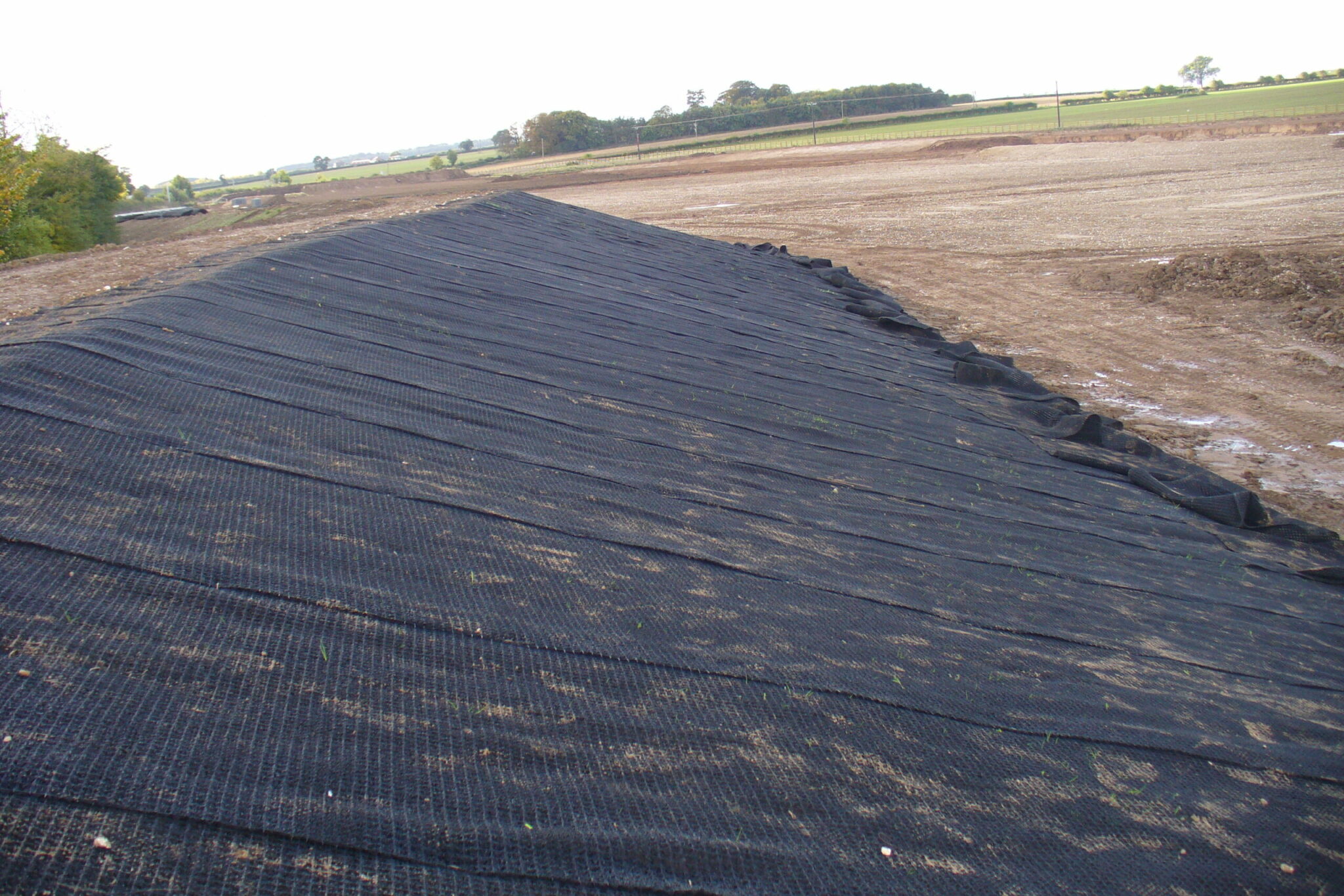 Flood Protection Turf Reinforcement | Reservoir Spillway Erosion Control
