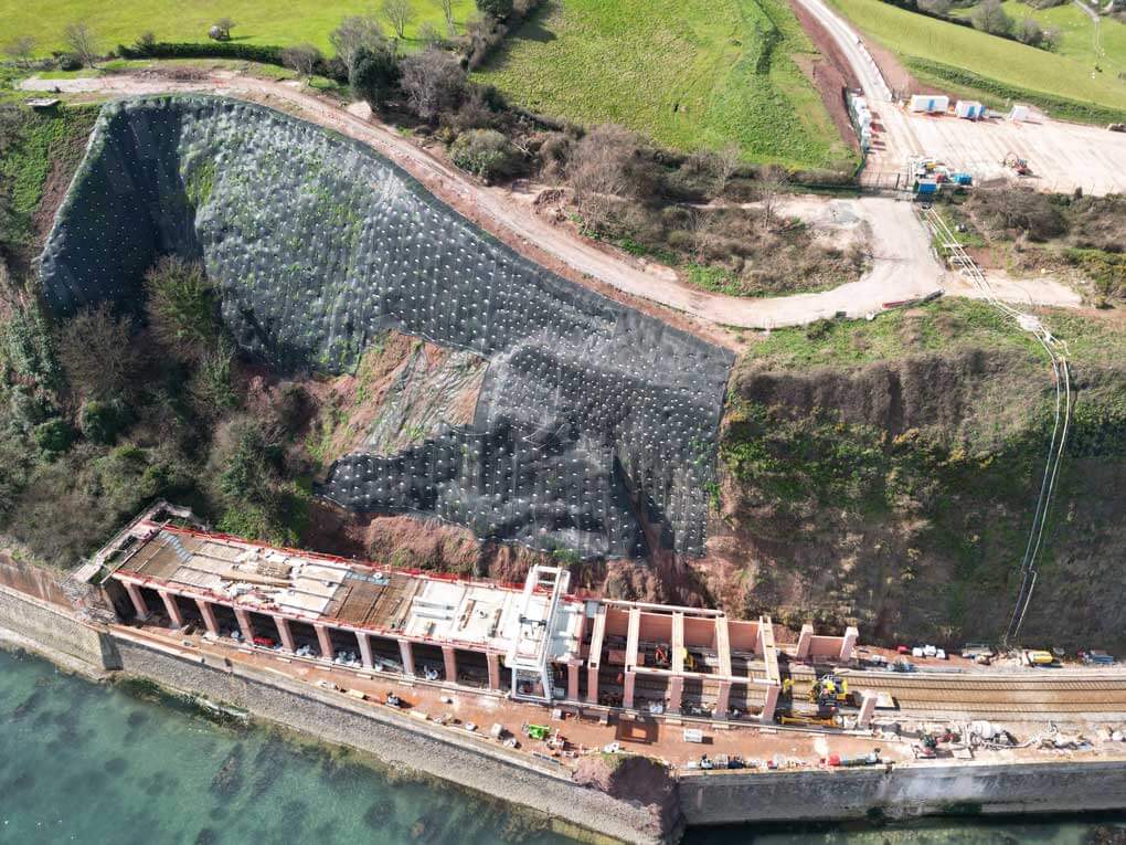 Railway Structural Drainage & Erosion Control, Parson's Tunnel, Devon ...