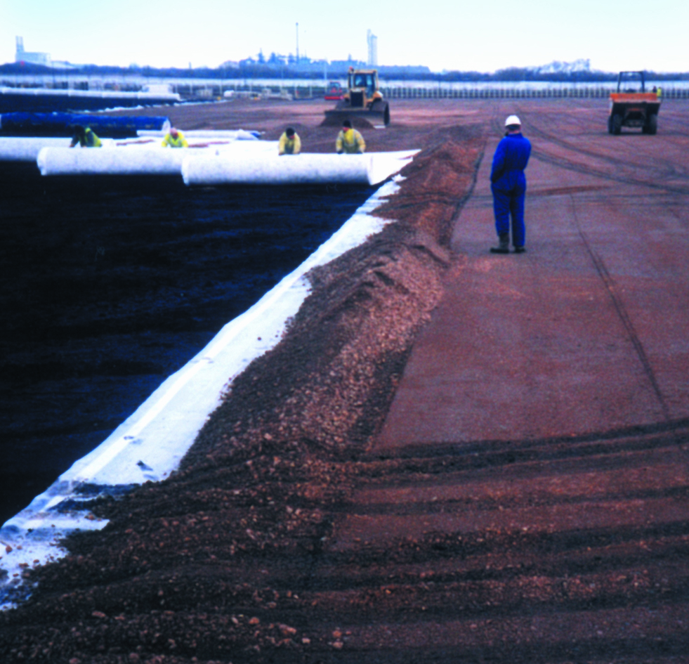 Contaminated Land Capping | Pozidrain Brownfield Drainage | Avonmouth