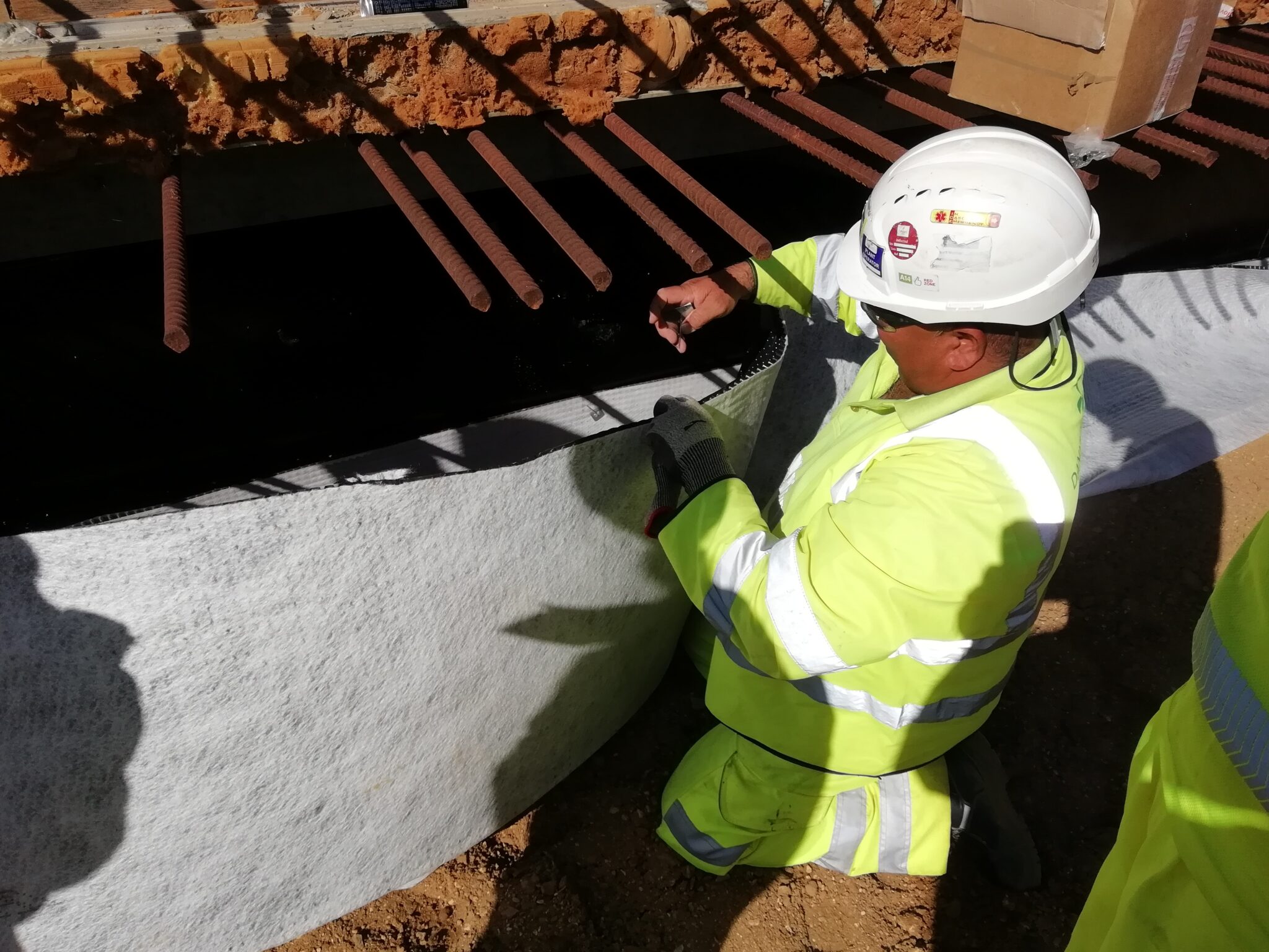 A14 Cambridge to Huntingdon Highway Structural Drainage | Deckdrain