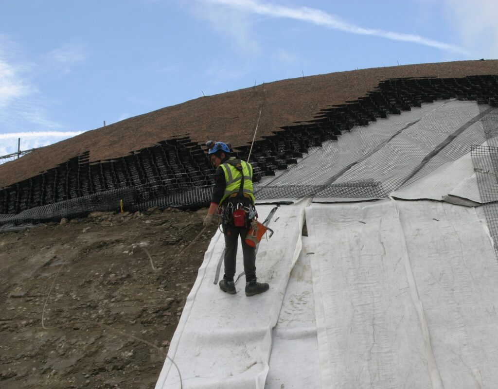 Erosaweb Geocell | Slope Reinforcement | Soil Retention System