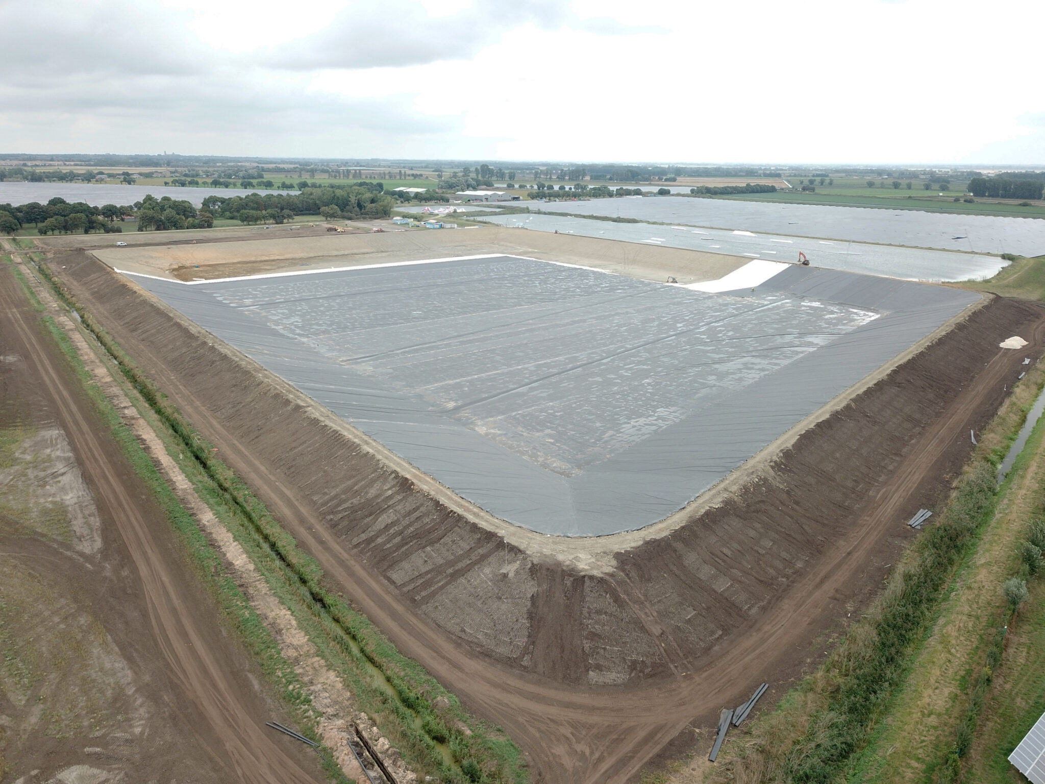 Reservoir Lining Protection | Needle Punched Geotextile | Ely, Cambs