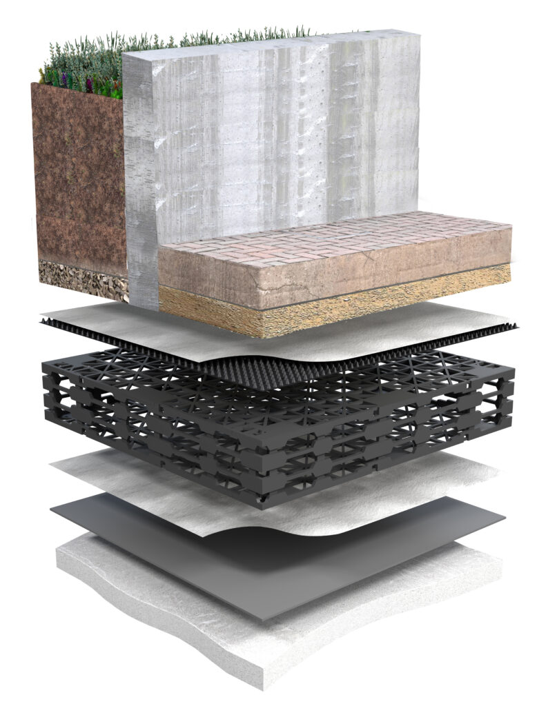 Podium Drainage - ABG Geosynthetics